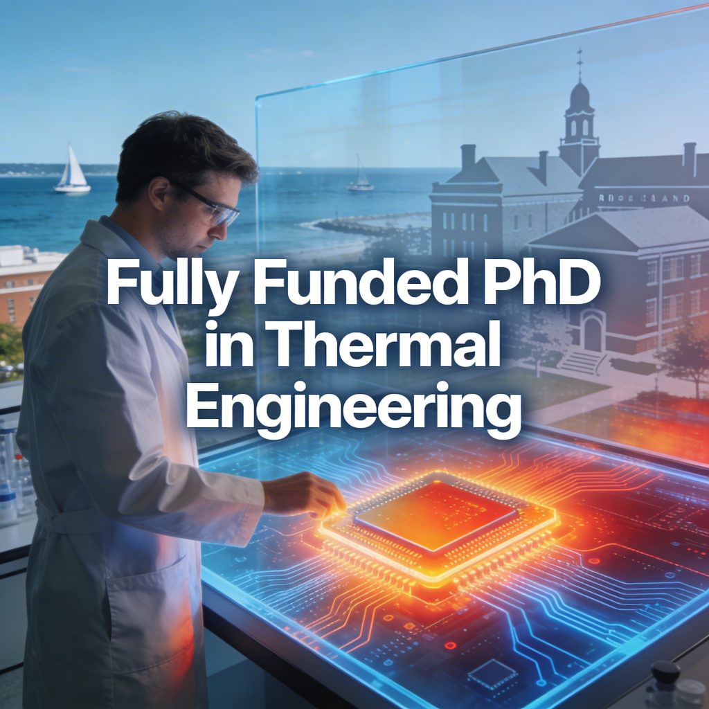 Fully Funded PhD in Thermal Engineering at URI, USA